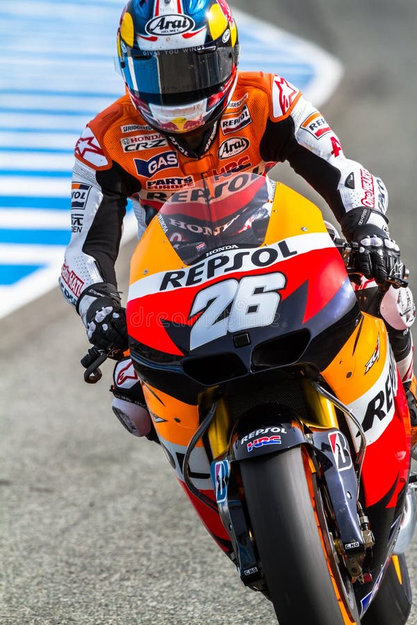 Dani Pedrosa Pilot of MotoGP Editorial Photography - Image of prix ...