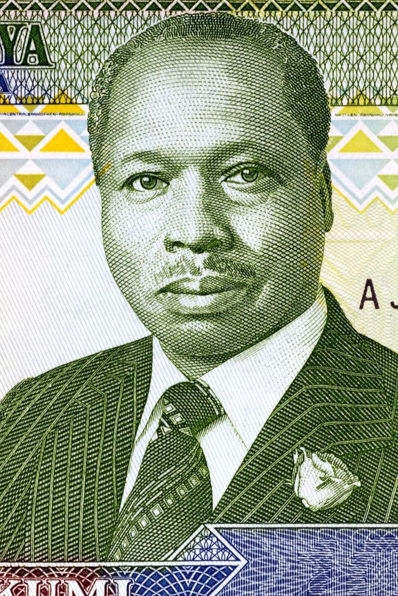 Daniel arap Moi editorial photo. Image of papermoney - 29432236