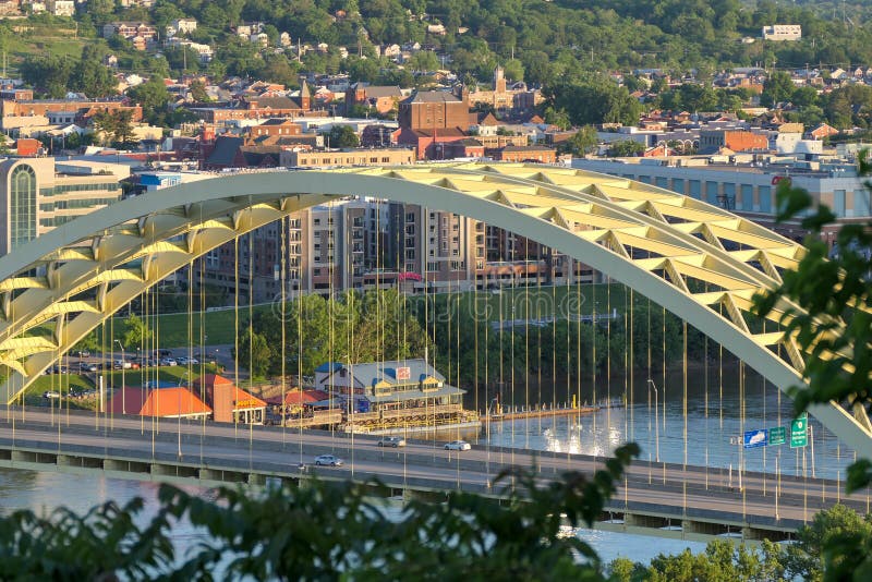 Daniel Beard Carter Bridge Cincinnati Ohio Stock Image - Image of ...