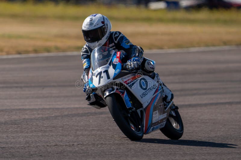 Daniel Goodman 71 Thruxton Honda British Talent Cup Editorial Stock ...