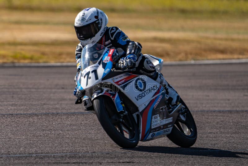 Daniel Goodman 71 Thruxton Honda British Talent Cup Editorial Stock ...