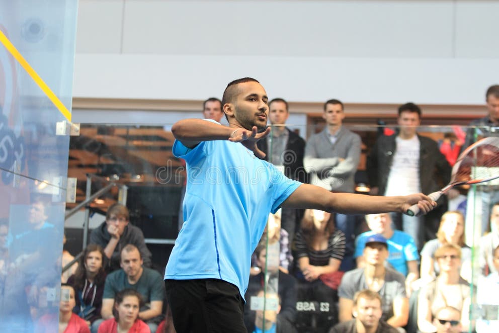 Daniel Mekkib - squash editorial stock photo. Image of championship ...