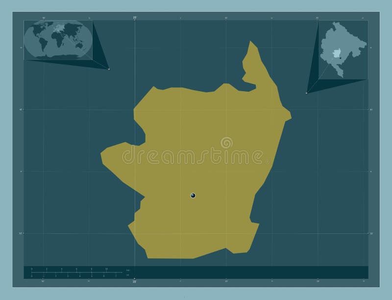 Danilovgrad, Montenegro. Solid. Capital Stock Illustration ...