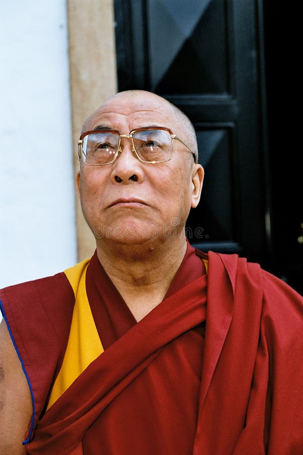 DANIS PM INCONTRA DALAI LAMA Fotografia Editoriale - Immagine di corsa ...