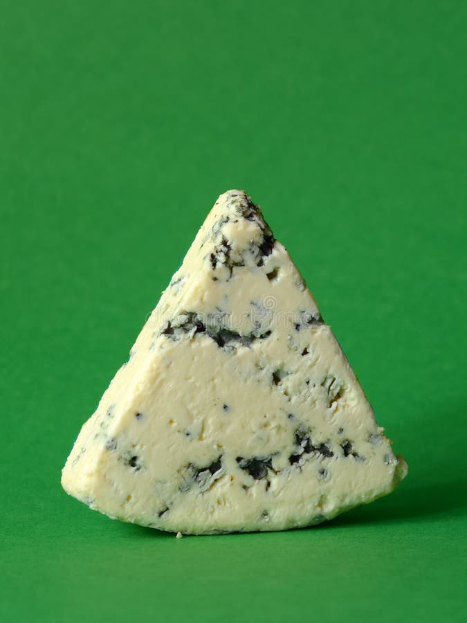 Danish Blue Semi-soft Cheese Stock Photo - Image of piece, object: 75442478