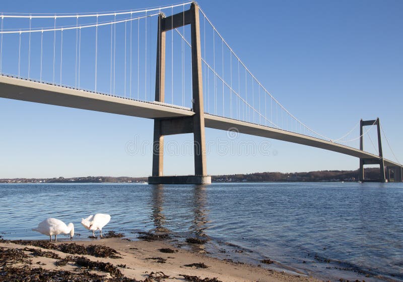 The Danish bridge stock photo. Image of shot, danish - 107650446