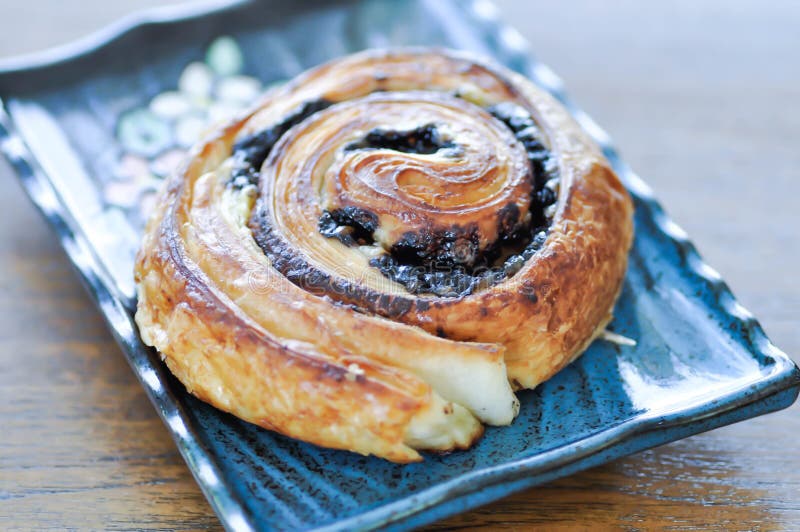 Danish, Danish Pastry or Chocolate Danish Stock Photo - Image of pastry ...