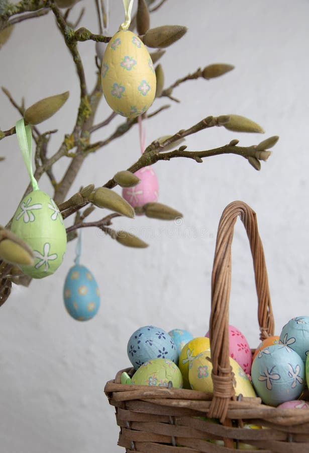 The Danish Easter Decoration Stock Image - Image of danish, denmark ...