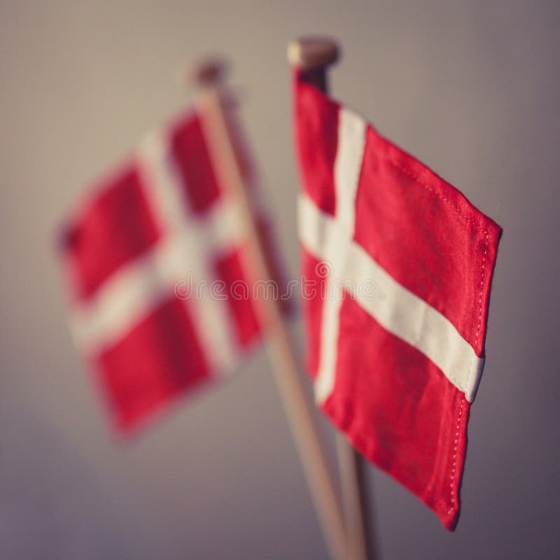 Danish flags stock photo. Image of flags, tradition, celebratory - 44141962