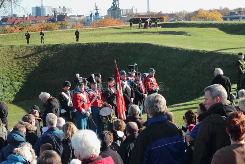 Danish Historical Militar Parade Editorial Image - Image of history ...