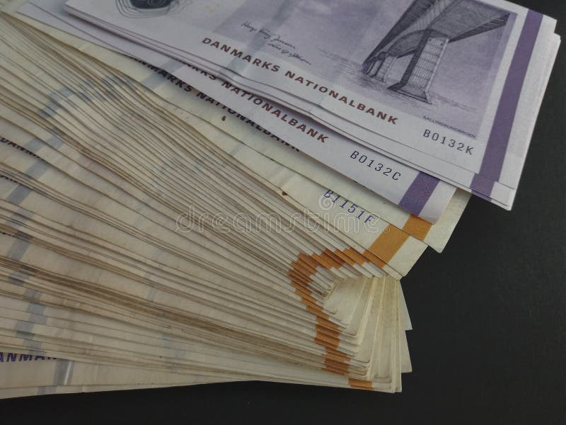 Danish Krone Notes, Denmark Stock Photo - Image of finance, banknotes ...