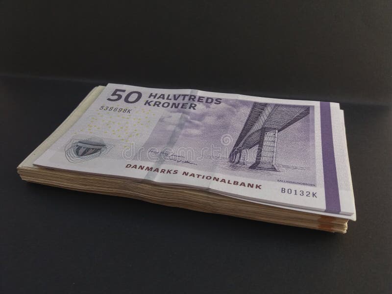 Danish Krone Notes, Denmark Stock Image - Image of krone, notes: 152530921