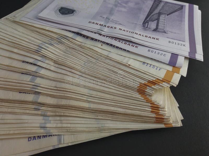 Danish Krone Notes, Denmark Stock Photo - Image of danish, tender ...