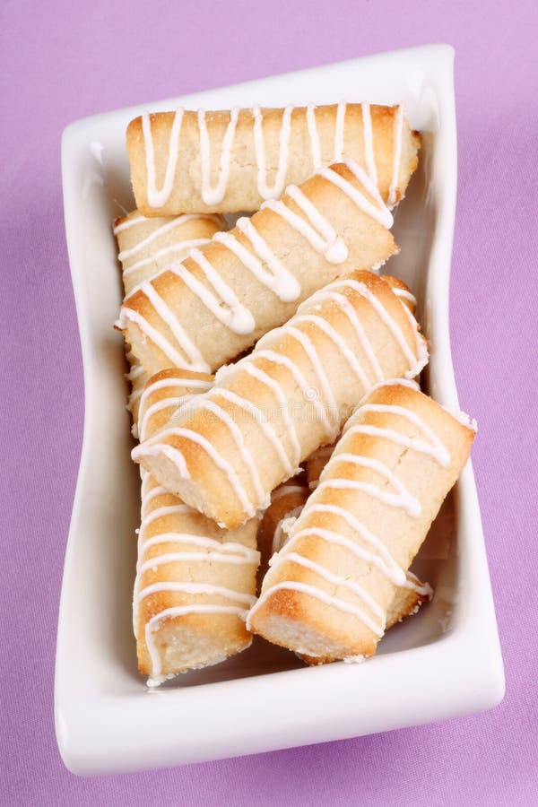 Danish macaroon fingers stock photo. Image of shot, sweet - 19561280
