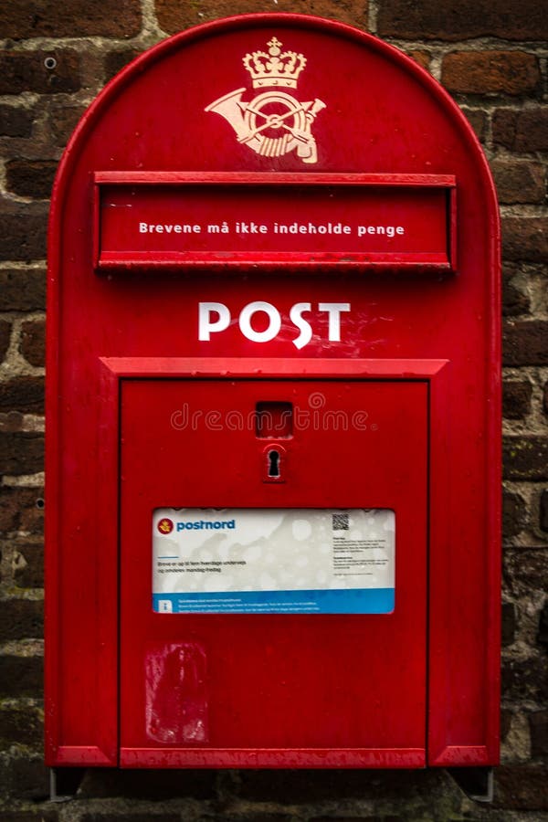 The Danish mailbox editorial photo. Image of beautiful - 107665481
