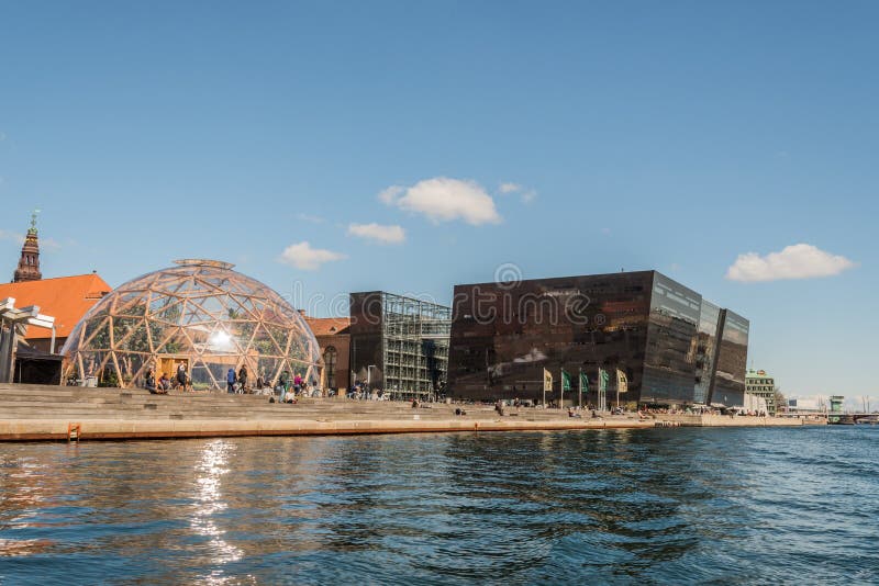 Danish National Library editorial photography. Image of modern - 61221387