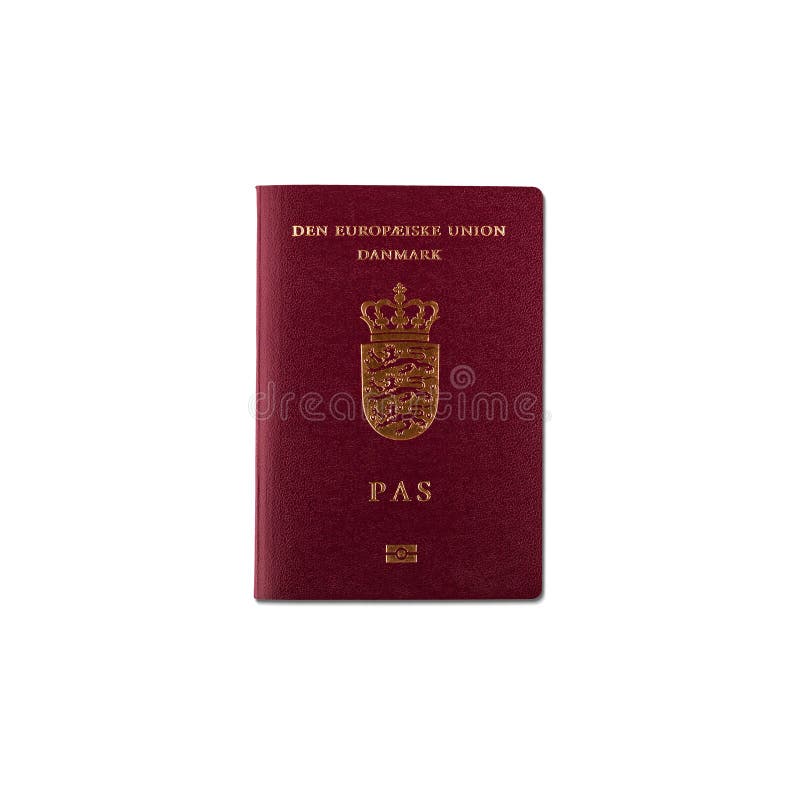 Danish Passport. Biometric Passport. International Id for Danish ...