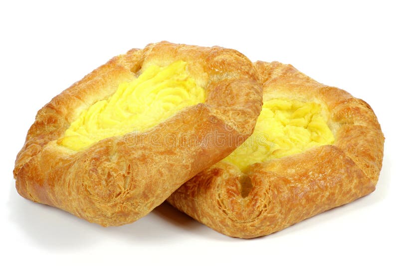 Danish Pastry Custard stock image. Image of junk, sweets - 4746449
