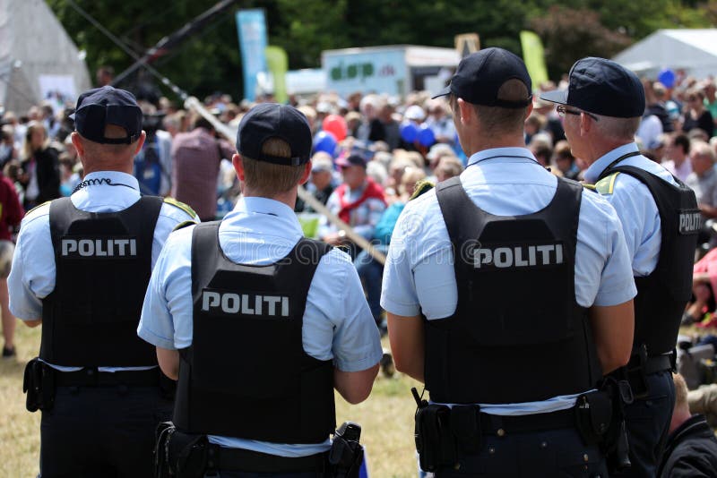 DANISH POLICE FEMALE OFFICER Editorial Photography - Image of officer ...