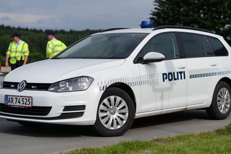 Danish police car editorial image. Image of copenhagen - 59775945