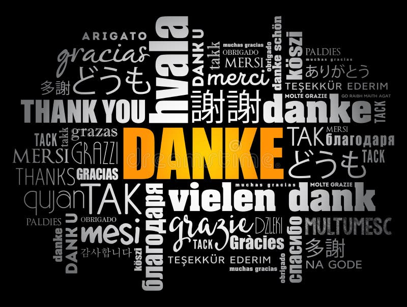 Danke Word Cloud Stock Illustrations – 281 Danke Word Cloud Stock ...