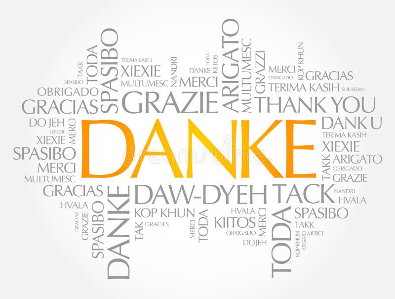 Danke Word Cloud Stock Illustrations – 281 Danke Word Cloud Stock ...