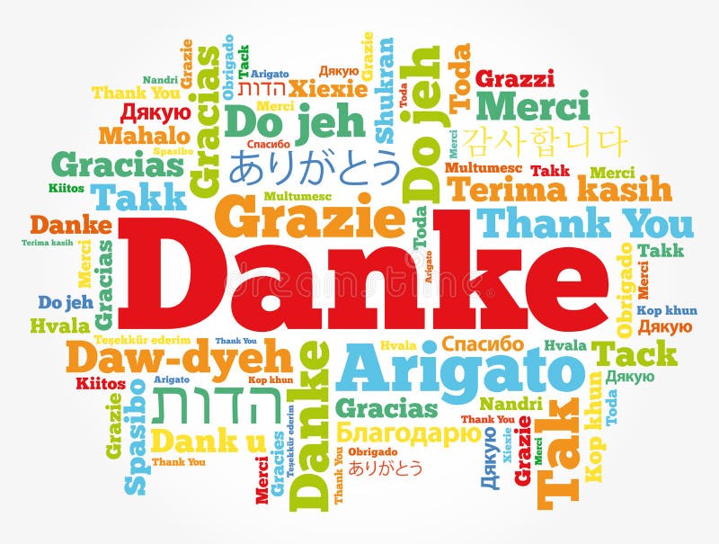 Danke Word Cloud Stock Illustrations – 281 Danke Word Cloud Stock ...