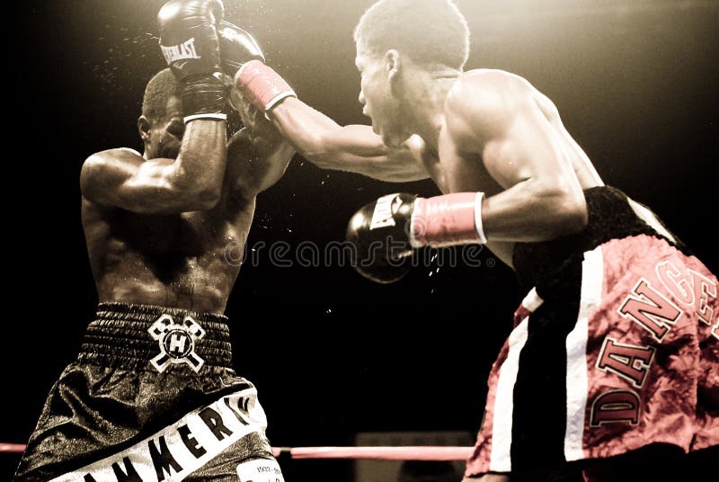 Dannie Williams Professional Boxer Editorial Image - Image of ...