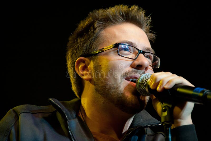 Danny Gokey editorial stock photo. Image of concerts - 22434893