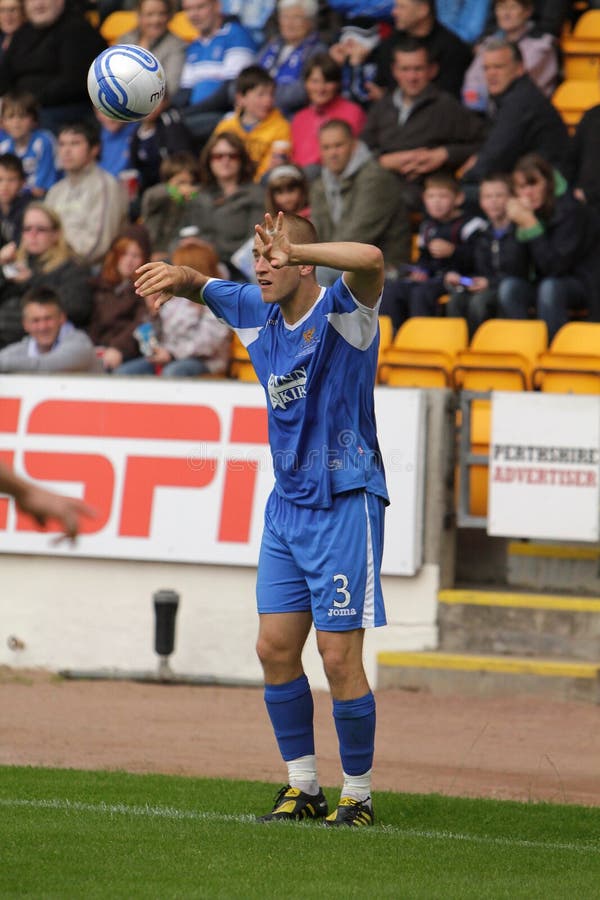 Danny Grainger, throw in editorial stock image. Image of pointing ...