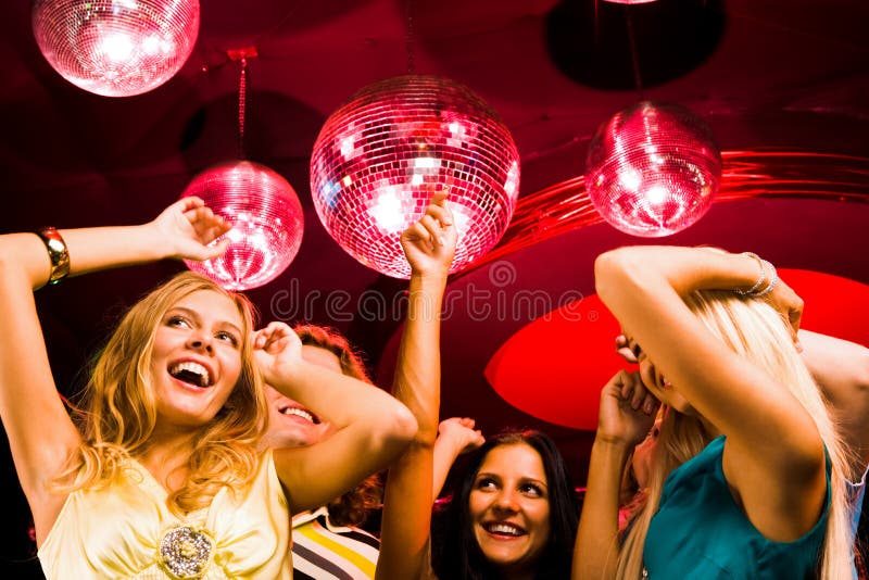 Dansende dames stock foto. Image of meisje, dansen, vrolijk - 11659660