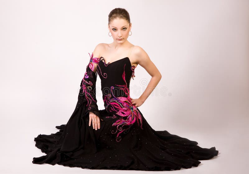 Danseur Professionnel Dans La Belle Robe Image stock - Image du modèle ...