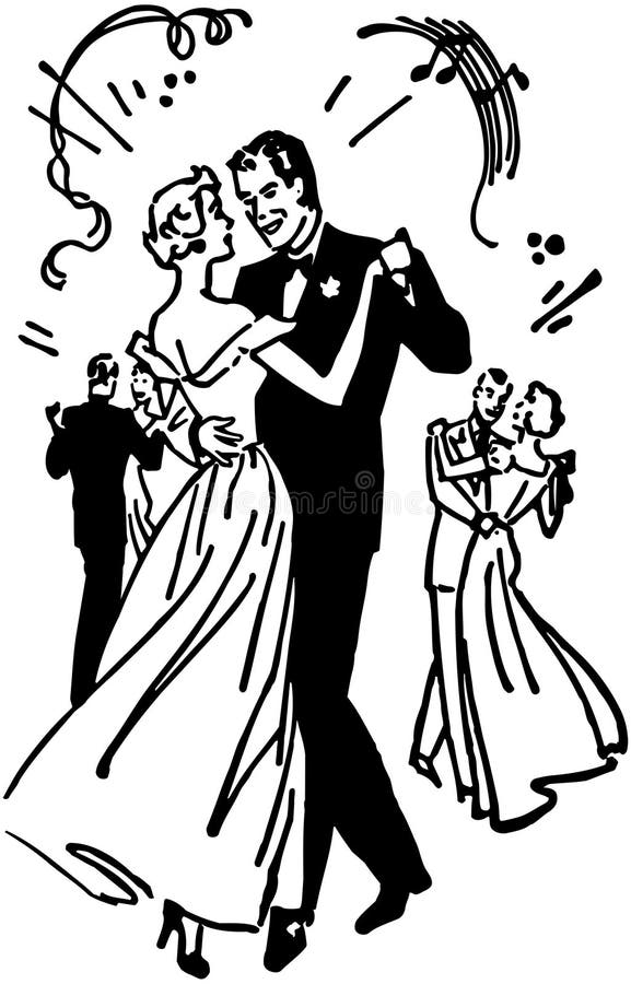 Danseurs De Salle De Bal Stock Illustrations, Vecteurs, & Clipart ...