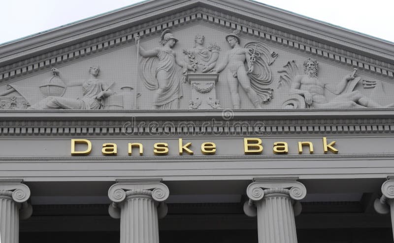 DANSKE BANK imagen de archivo editorial. Imagen de copenhague - 99817429