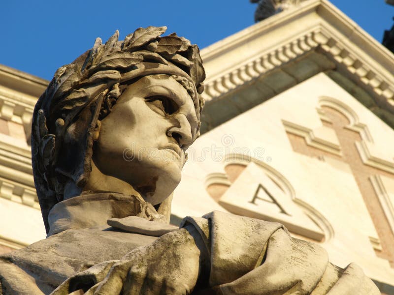 Dante Alighieri - Florence stock photo. Image of ancient - 5498782