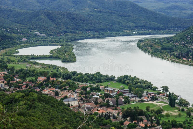 Danube bend stock image. Image of travel, green, tourist - 37903449