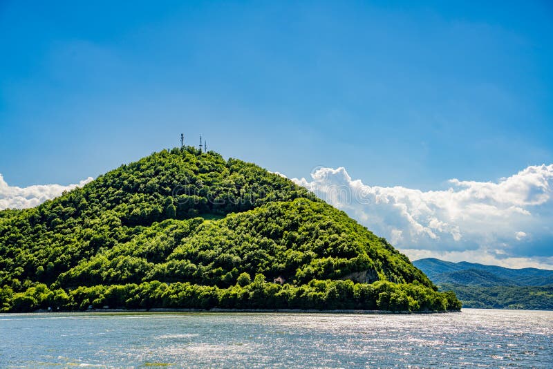Danube Gorge at Djerdap in Serbia Stock Photo - Image of park, view ...