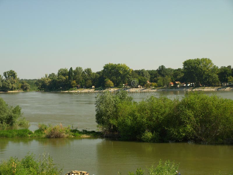 Danube River stock image. Image of great, danube, flood - 55131223