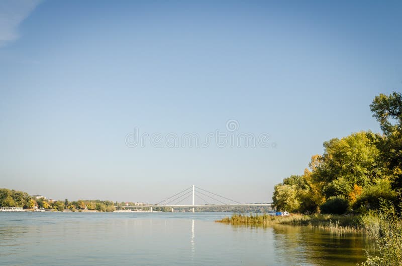Danube River in Novi Sad stock image. Image of care - 102879199