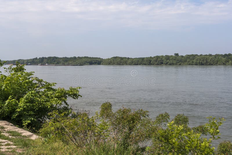 The Danube River Passing through the City of Ruse, Bulgaria Stock Photo ...