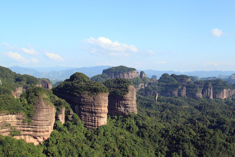 Danxia mountain stock photo. Image of geography, geologic - 25777968