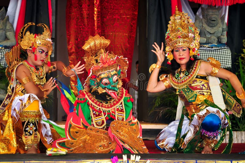 Danza de Ramayana. fotografía editorial. Imagen de bali - 35184497