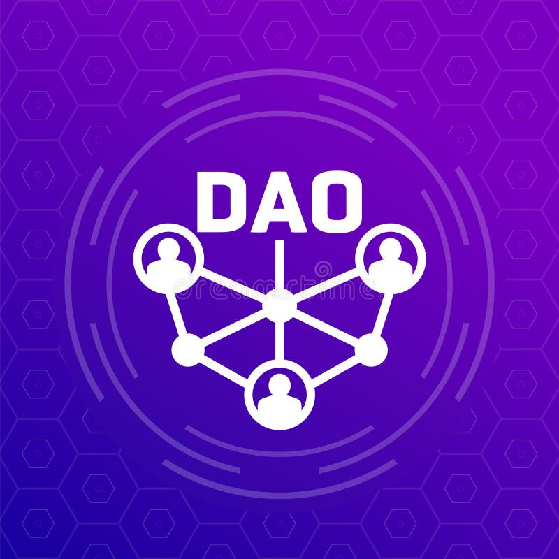 DAO Community Vector Icon for Web Stock Vector - Illustration of ...