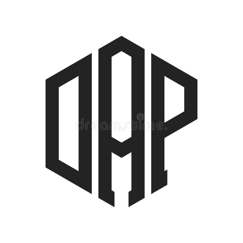 DAP Logo Design. Initial Letter DAP Monogram Logo Using Hexagon Shape ...