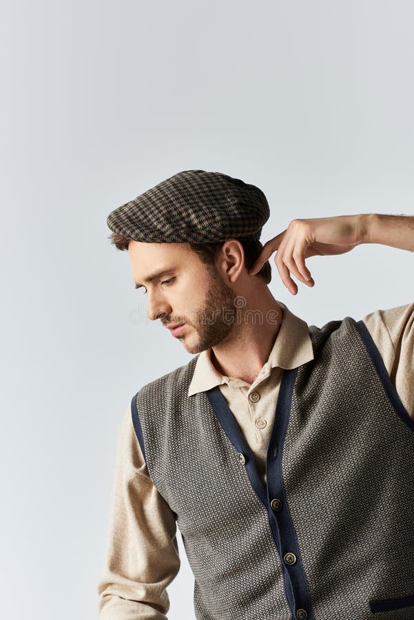 A dapper gent in a classic stock photo. Image of grooming - 339176234