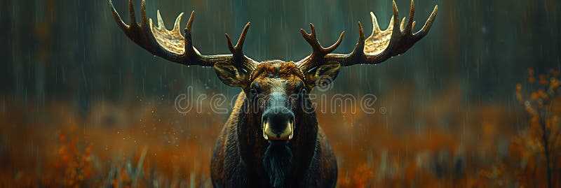 Dapper Moose in Luxury Formal Wear Stock Illustration - Illustration of ...