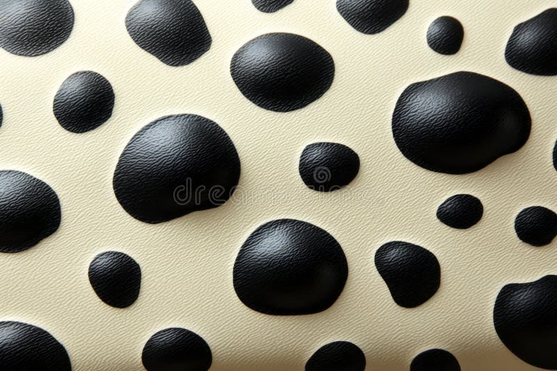 Dappled Pattern of Black and Beige Creates Striking Visual Texture in ...