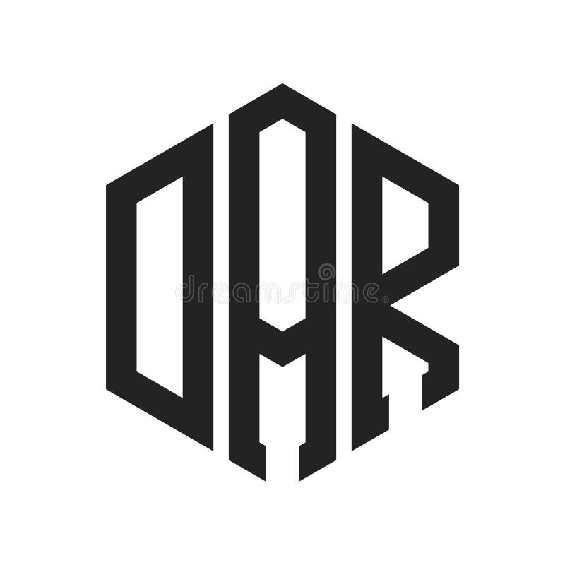 DAR Logo Design. Initial Letter DAR Monogram Logo Using Hexagon Shape ...
