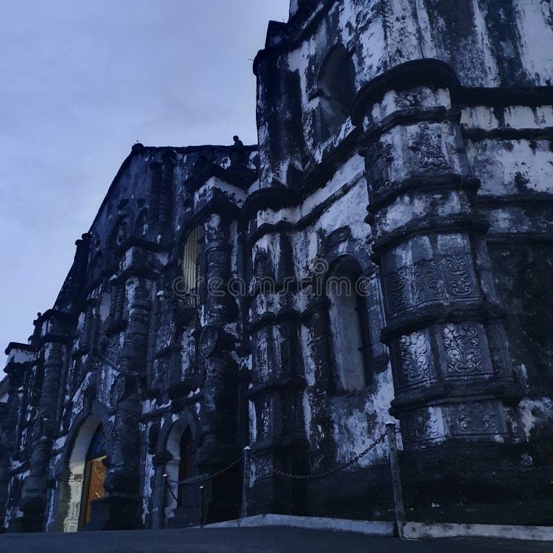 Daraga Church stock image. Image of good, daraga, church - 282516971