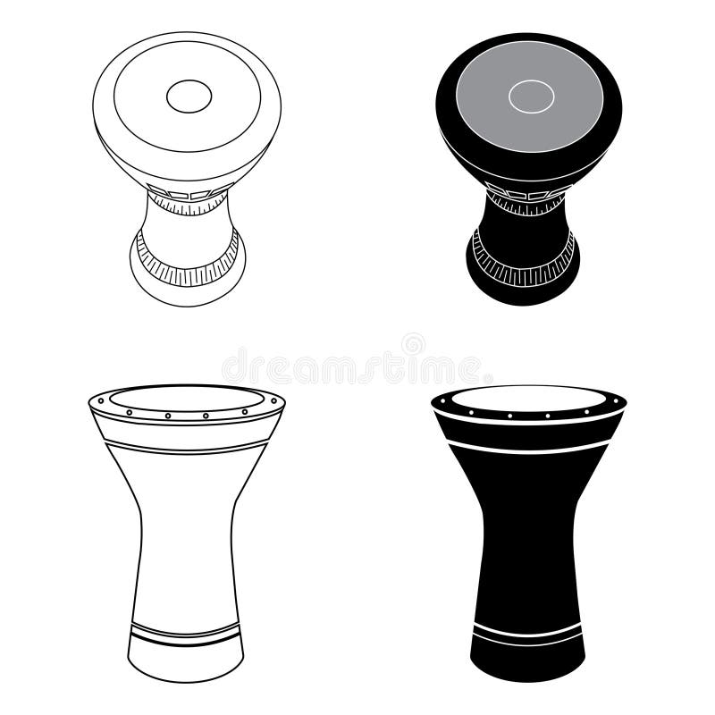 Darbuka Instrument Stock Illustrations – 1,014 Darbuka Instrument Stock ...